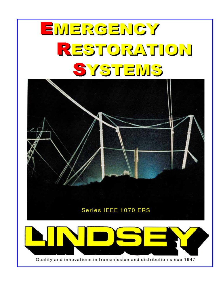 Lindsey | PDF | Insulator (Electricity) | Anchor