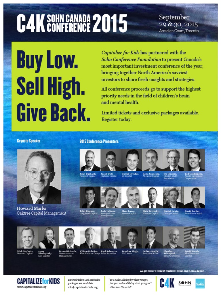 C4K Investors Conference 2015 Overview | PDF