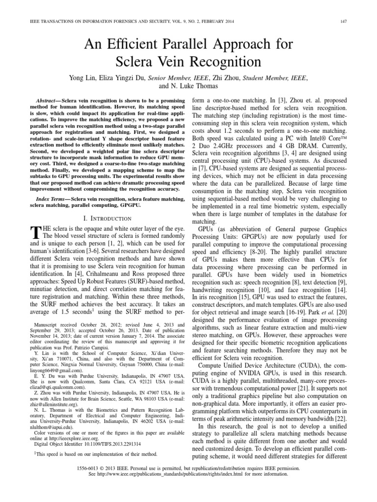 An Efficient Parallel Approach For | PDF | Parallel Computing | Thread ...