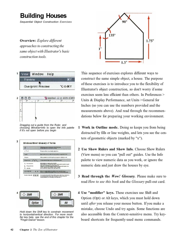 Illustrator House Building Guide | PDF | Computing | Software