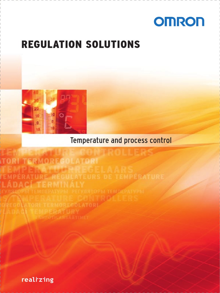 Regulation Solutions: Temperature and Process Control | PDF | Programmable Logic Controller | Relay