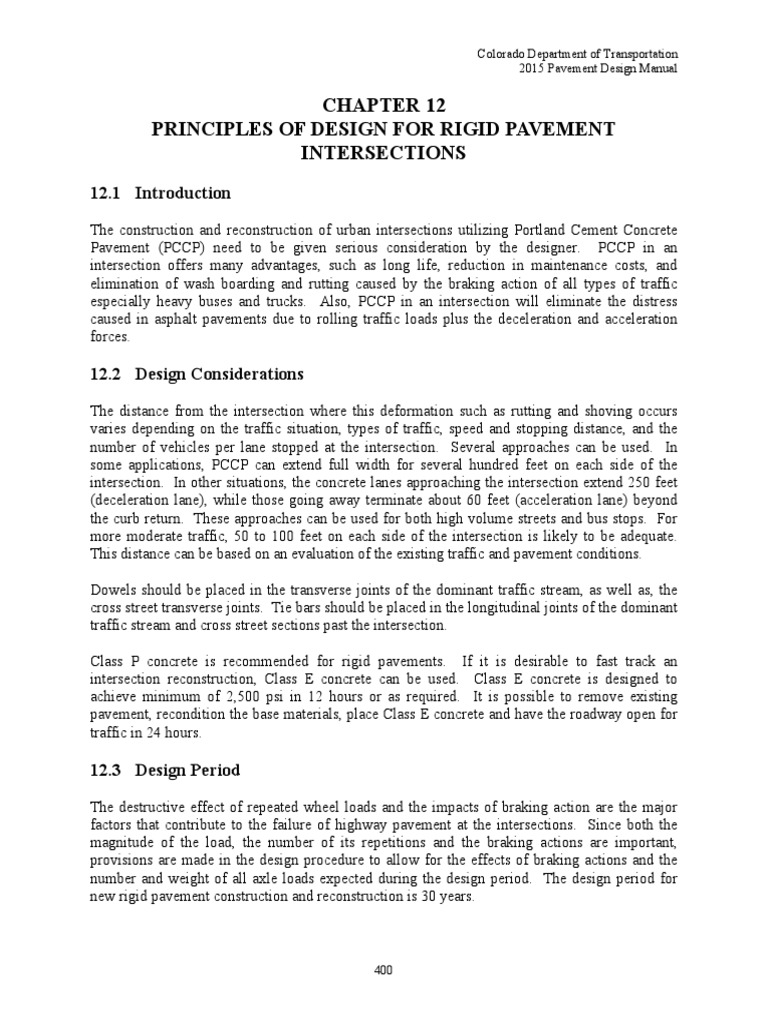 2015 Pavement Design Manual - Final - Part 3 PDF | PDF | Road Surface ...