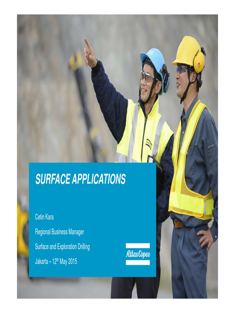 Surface Application | PDF | Drilling Rig | Drilling