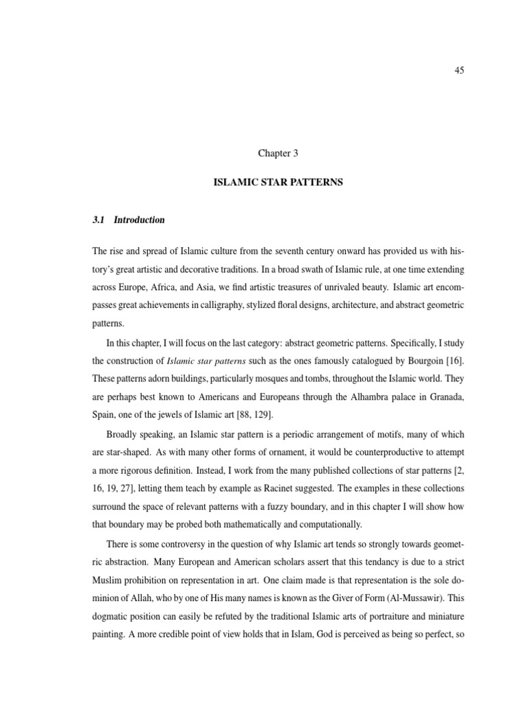 Kaplan Star Patterns | PDF | Non Euclidean Geometry | Hyperbolic Geometry