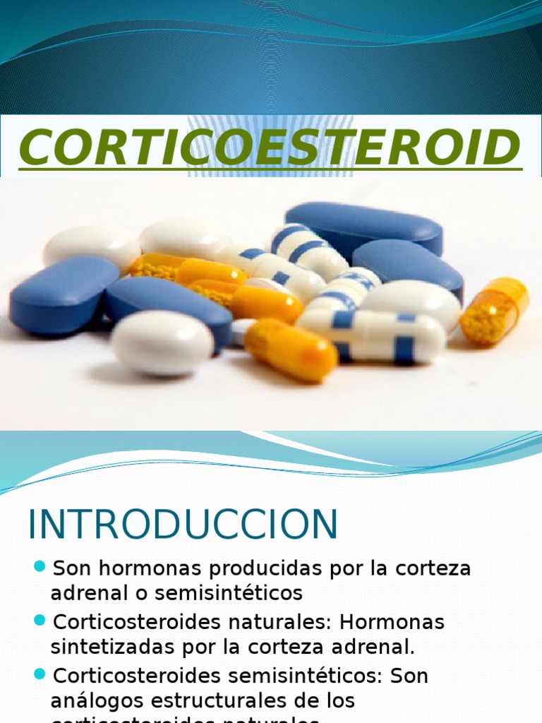 Los Corticosteroides.pptx | Corticosteroides | Glándula suprarrenal