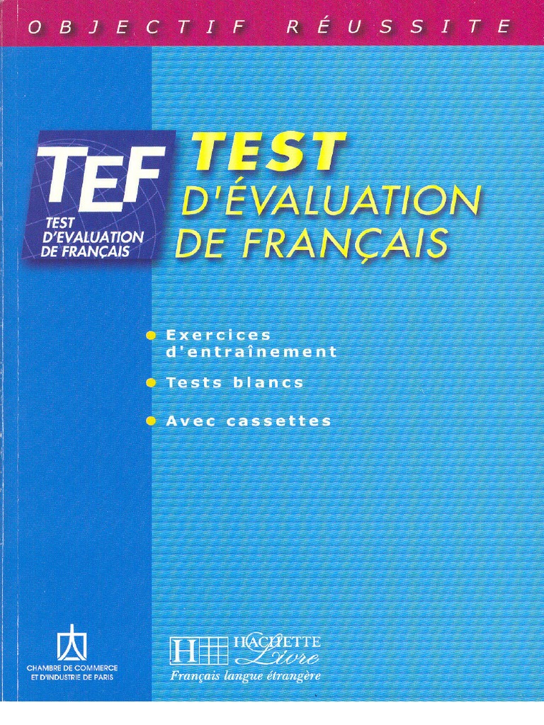 TEF Test D'evaluation Francais | PDF
