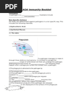 Immunology Lab Worksheet Student | PDF | Elisa | Immunology