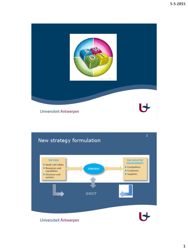 Swot Confrontation Matrix | PDF | Swot Analysis | Drink