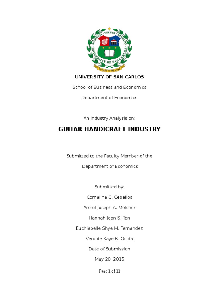 Terminal Report | PDF | Guitars | Philippines