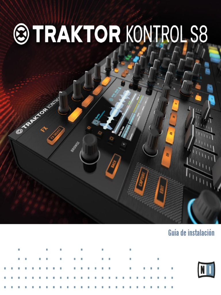 Traktor Kontrol s8 Setup Guide Spanish | PDF | USB | Mac OS