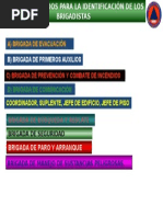 CODIGO - COLORES - BRIGADAS y Conntrol de EPP | PDF