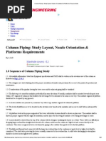 Nozzle Orientation Drawing | PDF | Pipe (Fluid Conveyance) | Valve