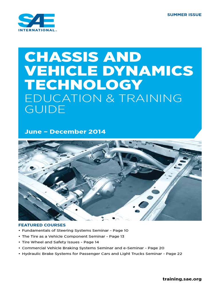 Chassis Vehicle Dynamics Technology | PDF | Suspension (Vehicle) | Tire