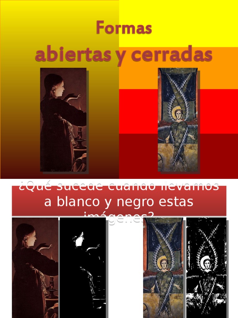 Formas Abiertas y Cerradas | PDF | Naturaleza muerta | Artes visuales