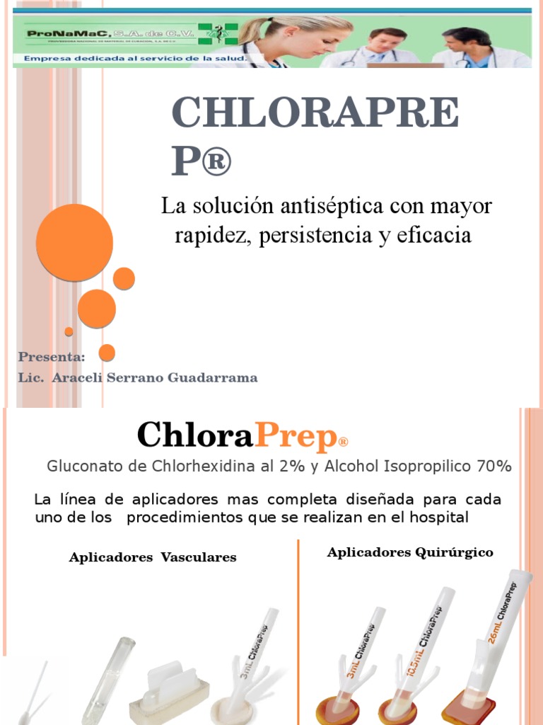 Chlora Prep® | Infección | Medicina
