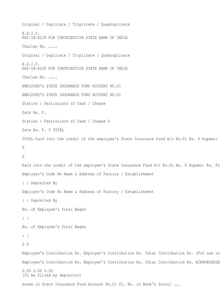 Original / Duplicate / Triplicate / Quadruplicate | PDF | Rupee | Deposit Account