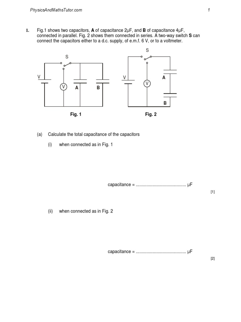Capacitors | PDF | Capacitor | Electrical Equipment