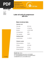 API 614-Chapter 2 DATA SHEET Special Purpose Oil System Si Units | PDF ...