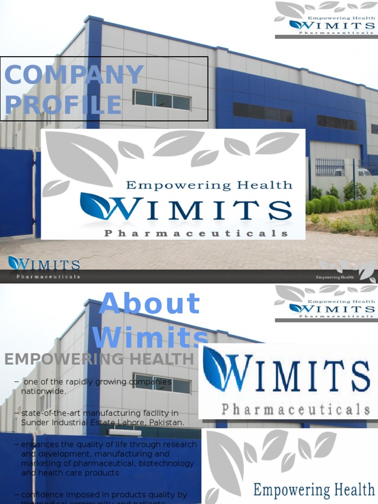 Wimits Company Profile - Draft1!19!11-2014 | PDF | Drugs | Healthcare ...