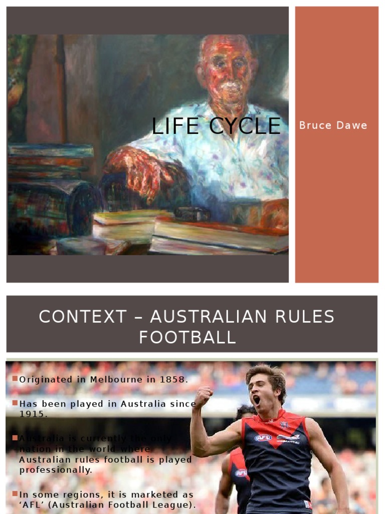 Bruce Dawe's Life Cycle of Football | PDF | Religion And Belief | Sports
