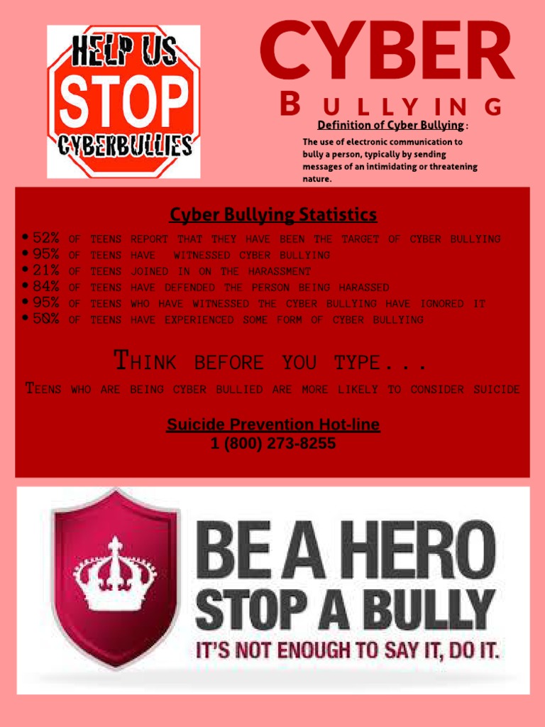 Cyber Bullying Flyer | PDF