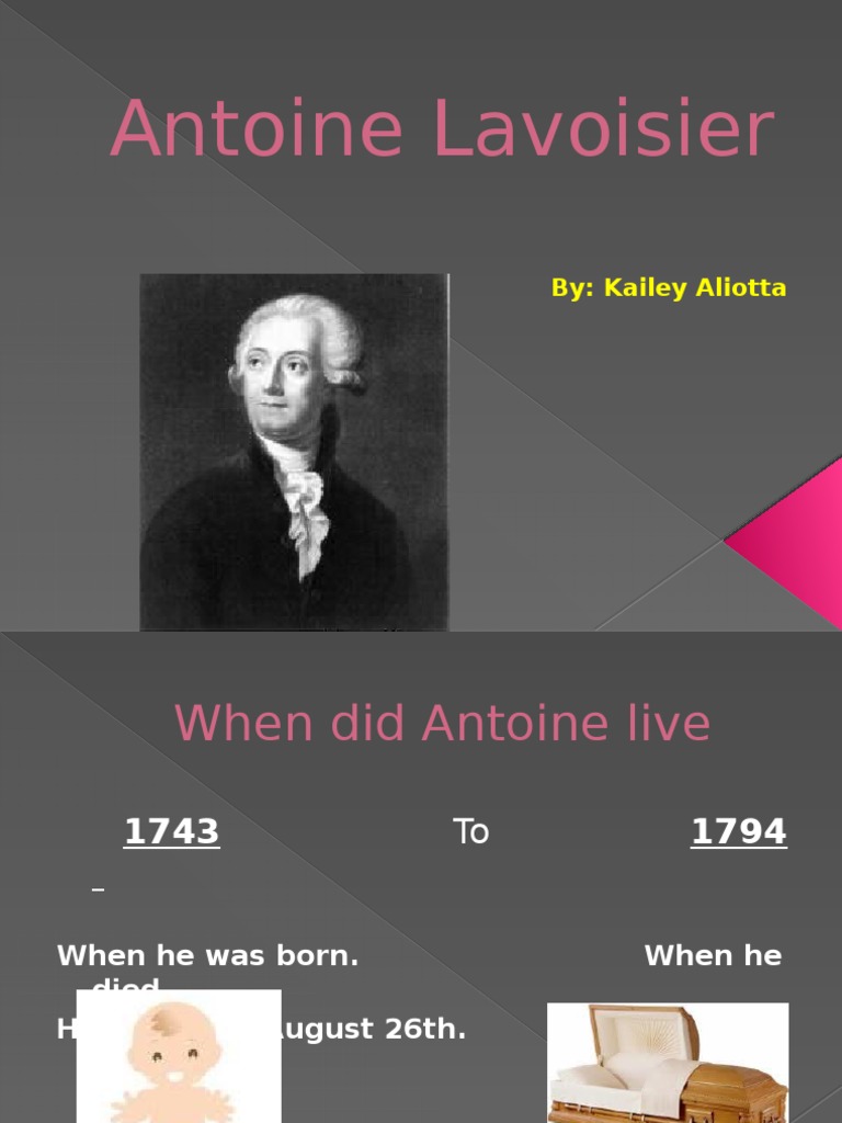 Antoine Lavoisier: Father of Modern Chemistry | PDF | History