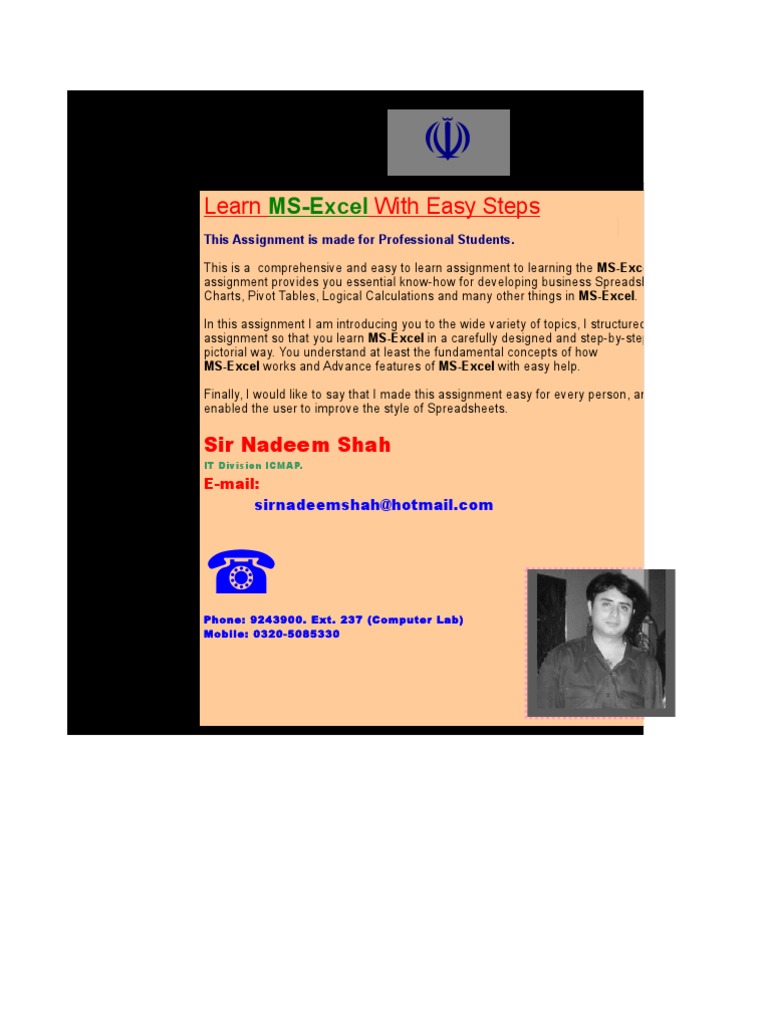 Learn Excel | PDF | Business