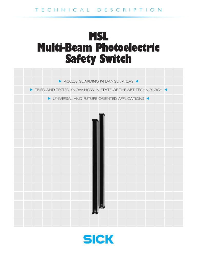 MSL Manual | PDF | Electrical Connector | Sea Level