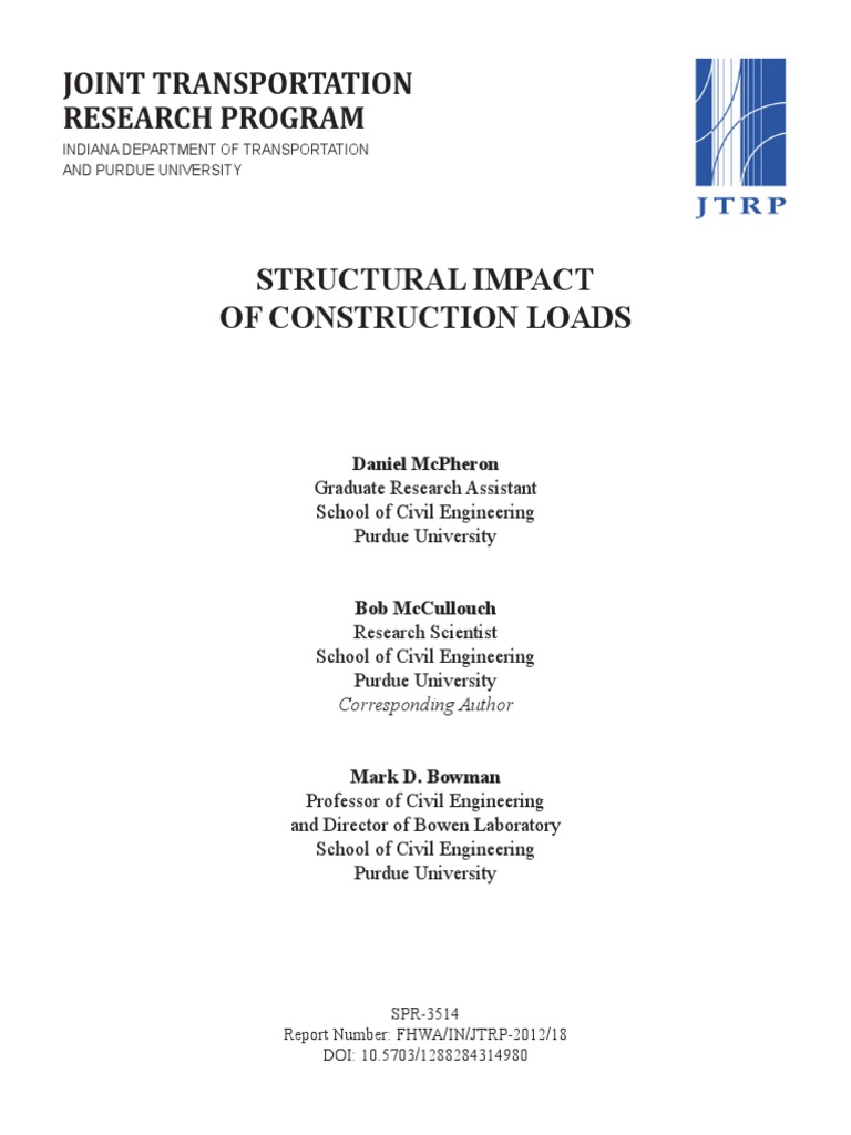 Structural Impact Design Load | PDF | Beam (Structure) | Structural Load