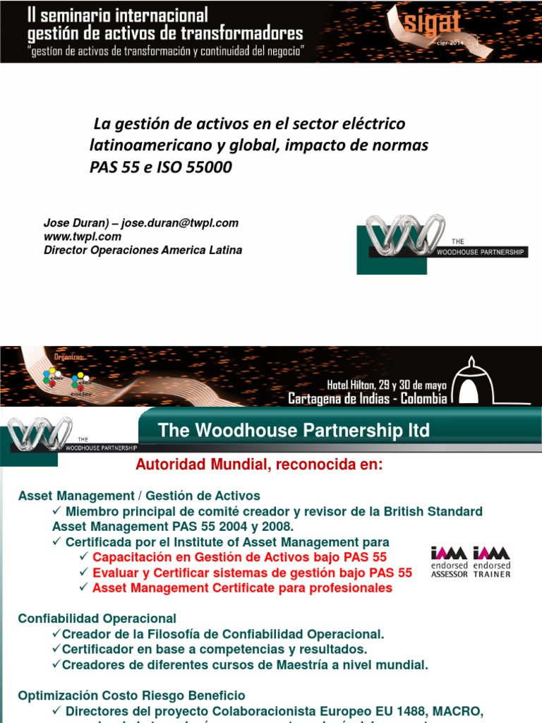 Gestion de Activos Pas55 e Iso 55000 | PDF | Evaluación del ciclo de ...