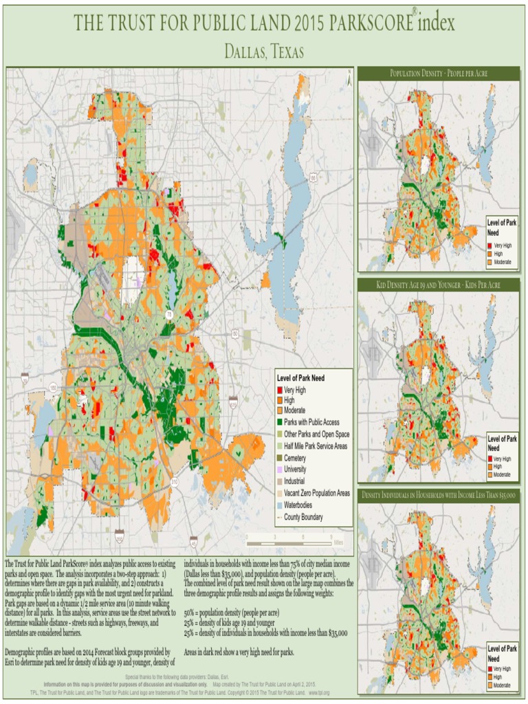 Dallas, Texas: Population Density - People Per Acre | PDF | Business ...
