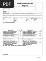 MIR Report Format | PDF