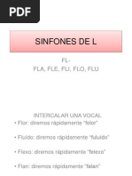 Lectura de Frases Con Pictogramas - Sinfon FL | PDF | Estudios de idiomas extranjeros | Arte