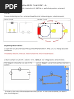 PhET - Circuit Lab Parallel & Series (Inquiry Activity) | PDF | Series ...