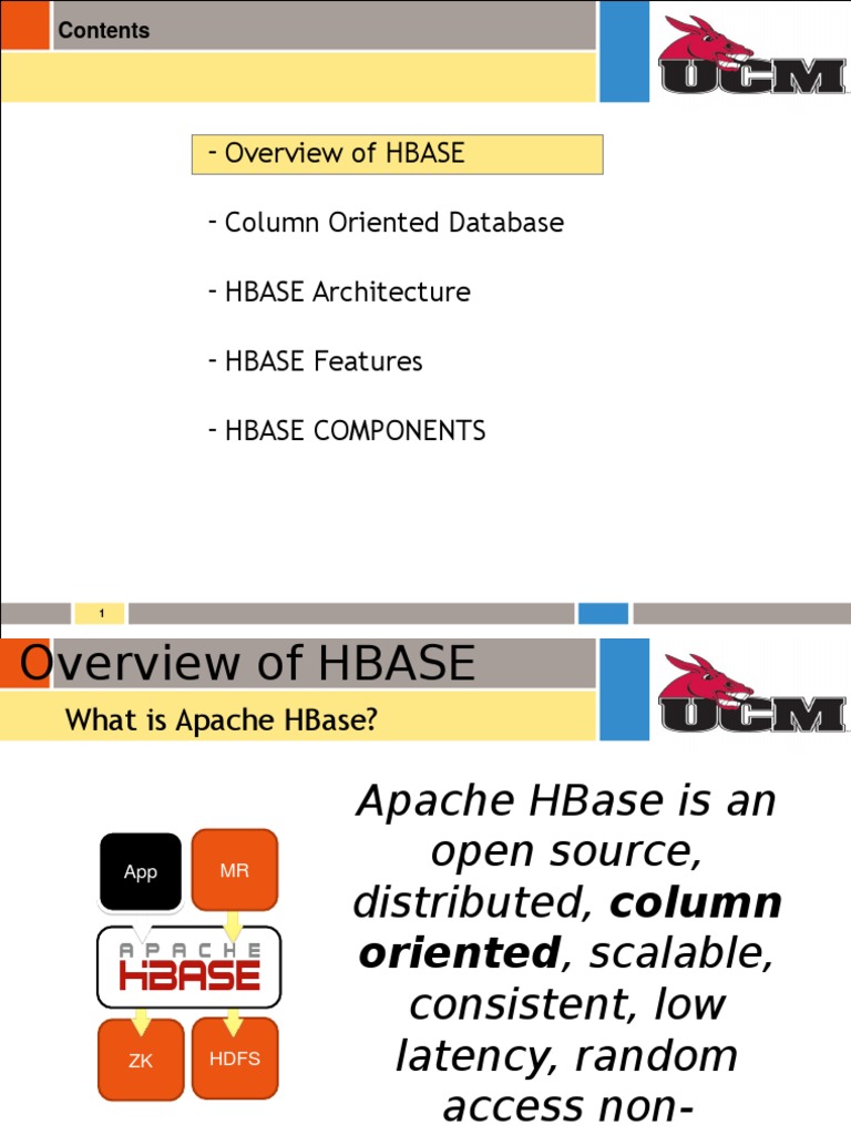 HBase Presentation | PDF | Apache Hadoop | Databases