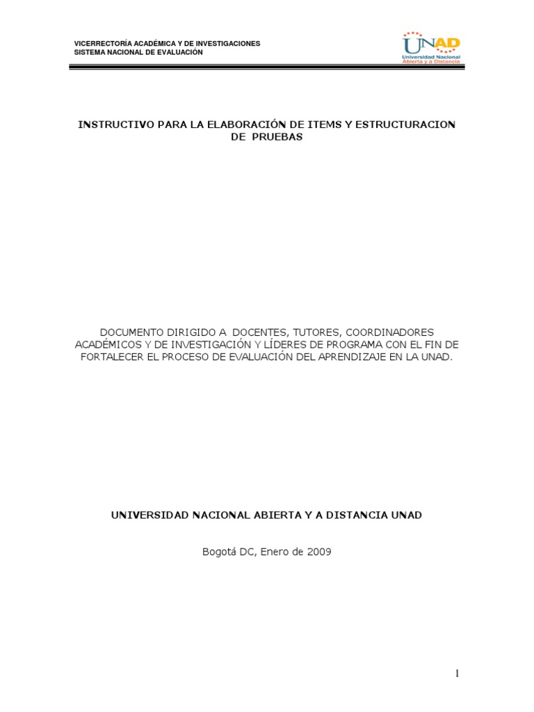 Instructivo para Ítems ICFES | PDF | Archivo de computadora | Evaluación