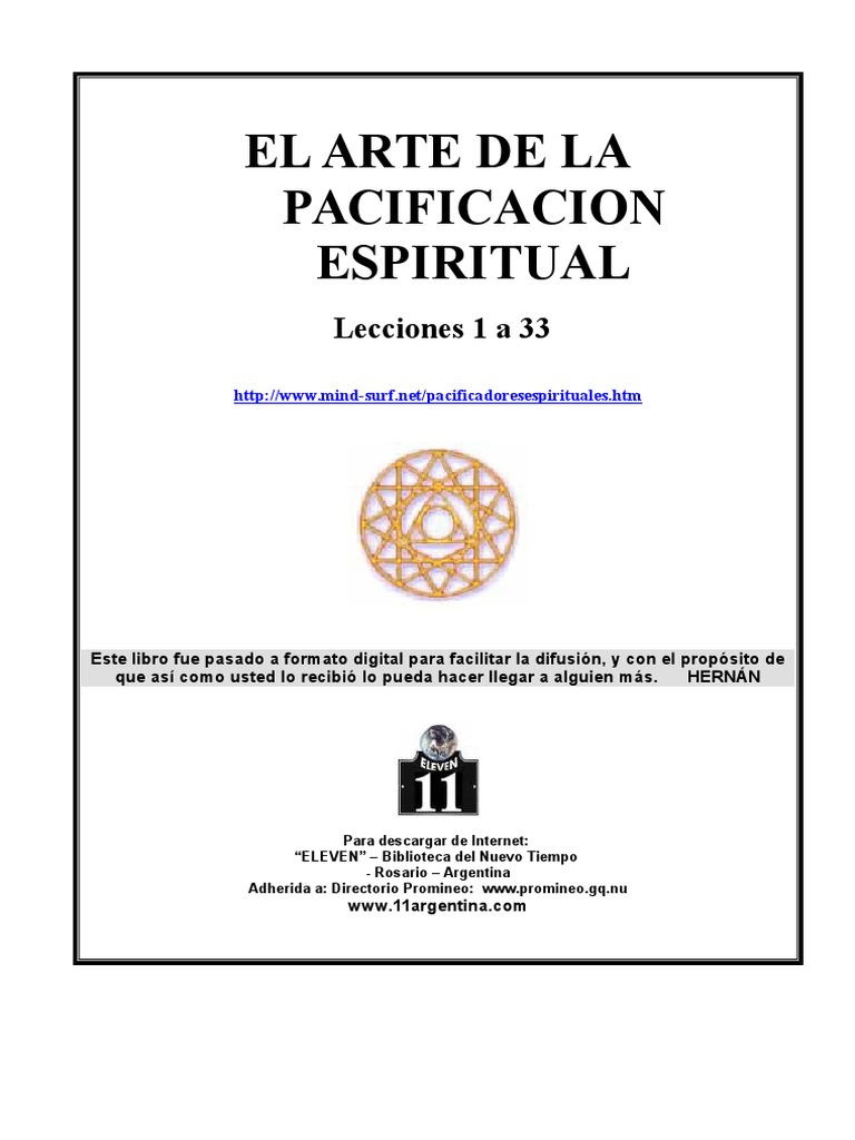 El Arte de La Pacificación Espiritual - James Twyman | PDF | Certeza | Amor
