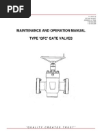 Gate Valve Trim Chart | PDF | Valve | Petroleum