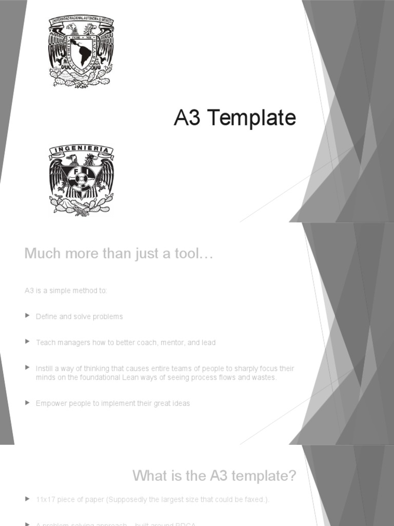 A3 Template | Download Free PDF | Cognition | Business