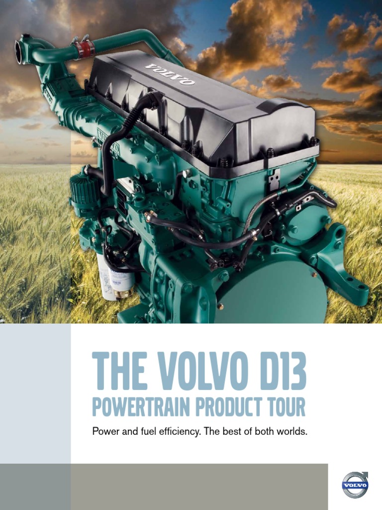 Volvo d13 Engine en | PDF | Turbocharger | Exhaust Gas