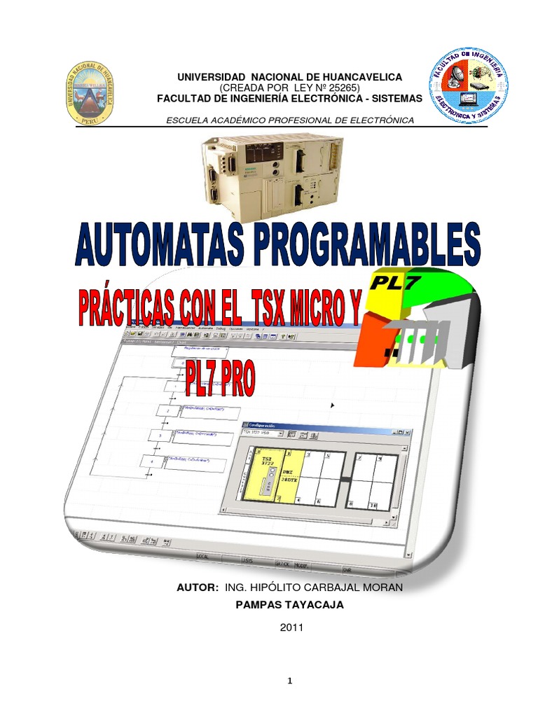 Practicas Con PLC TSX Micro y Plc7 | PDF | Programa de computadora ...