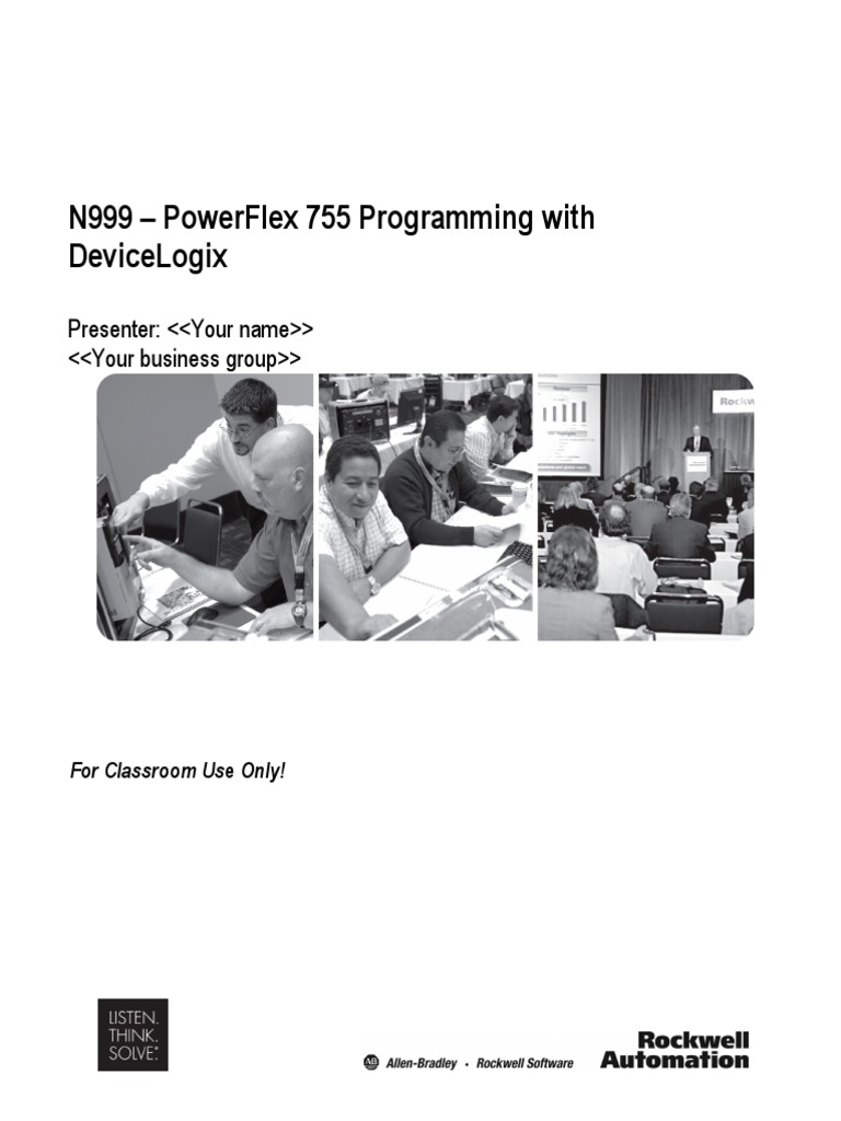 PowerFlex 755 Programming With DeviceLogix PDF | PDF | Computer ...