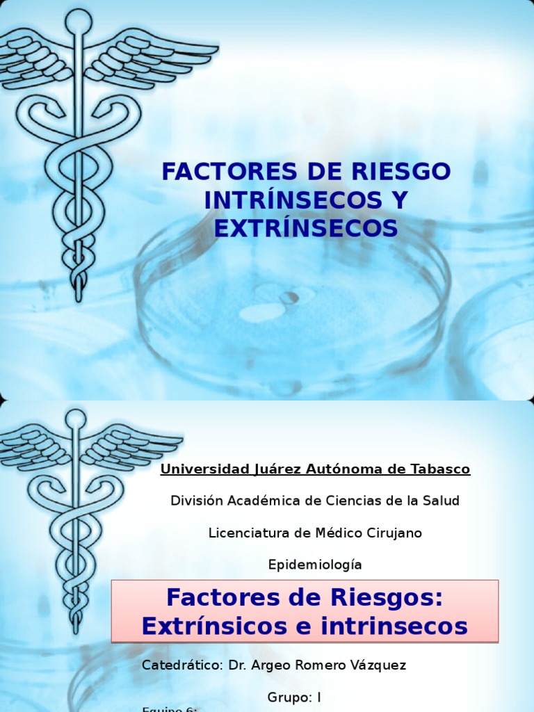 Factores Intrínsecos y Extrínsecos de Infecciones Nosocomiales | PDF | Infección | Salud pública