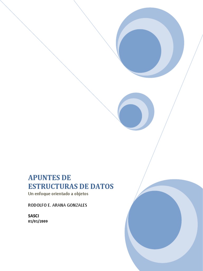 Estructura de Datos 1 | PDF | Objeto (informática) | Programación ...