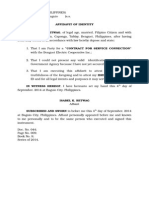 Affidavit of Authentication for Screenshots | PDF | Affidavit | Civil ...