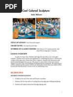 8th Grade Chihuly Art Unit Plan | PDF | Teachers | Lesson Plan