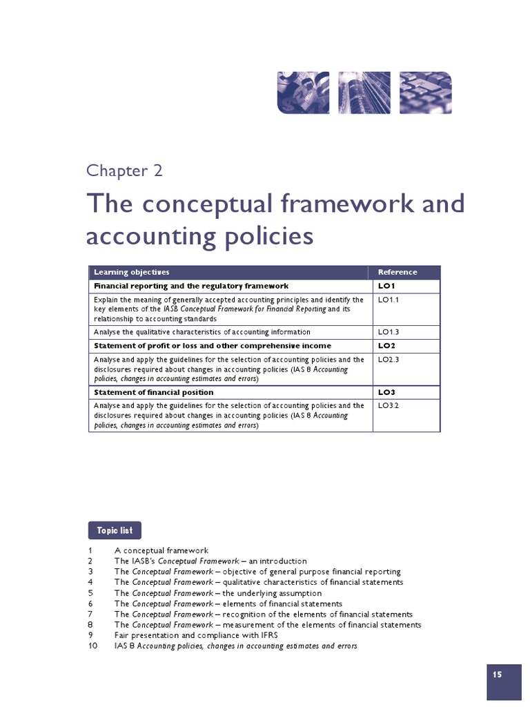 The Conceptual Framework and Accounting Policies | International ...