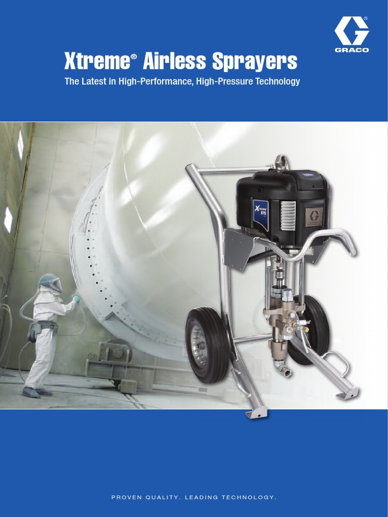 GRACO Xtreme NXT - X60 Manual | PDF | Decibel | Valve