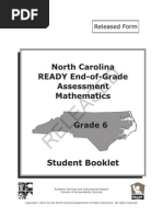 4th Grade Math EOG Released Items | PDF | Elementary Geometry ...