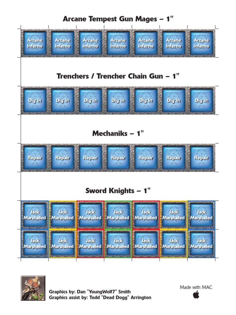 Arcane Tempest Gun Mages Graphics | PDF